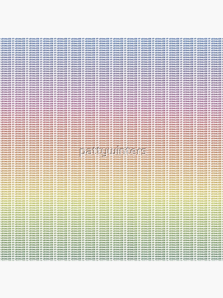 "LEGALIZE IT typography " Sticker for Sale by pattywinters | Redbubble