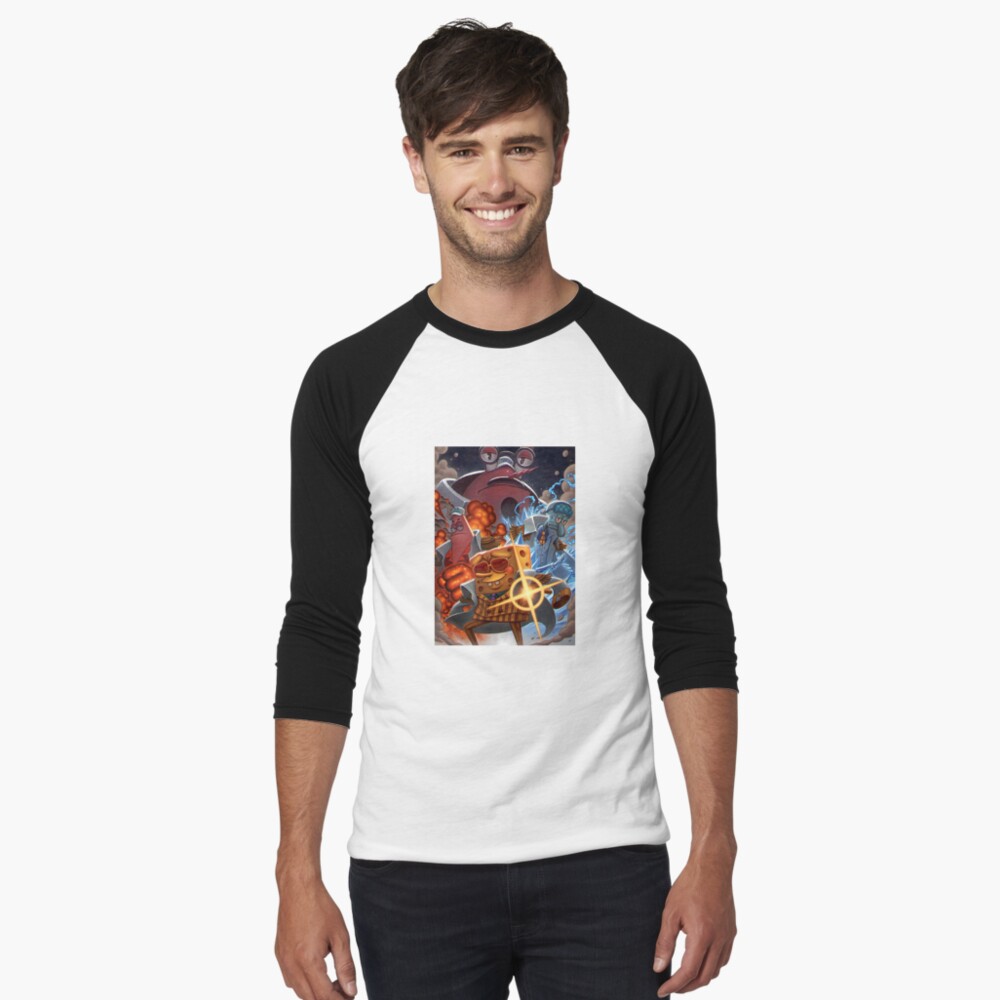 "Spongebob SquarePants Mafia Fanart Merch" Sticker for Sale by ...