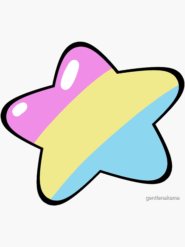 "Pan Star" Sticker for Sale by gentlenakama | Redbubble