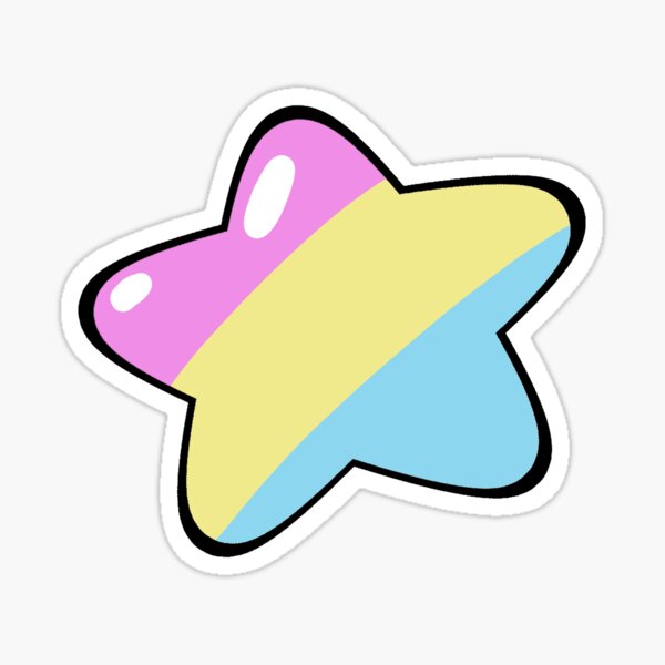 "Pan Star" Sticker for Sale by gentlenakama | Redbubble