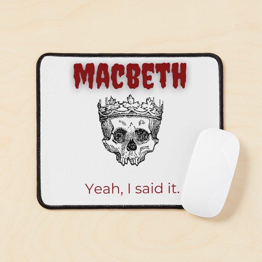 "Macbeth Logo" Sticker for Sale by sweetcb | Redbubble