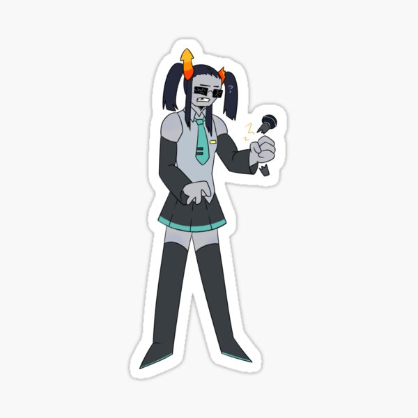 "Miku equius" Sticker for Sale by rainbowpuppet _ | Redbubble