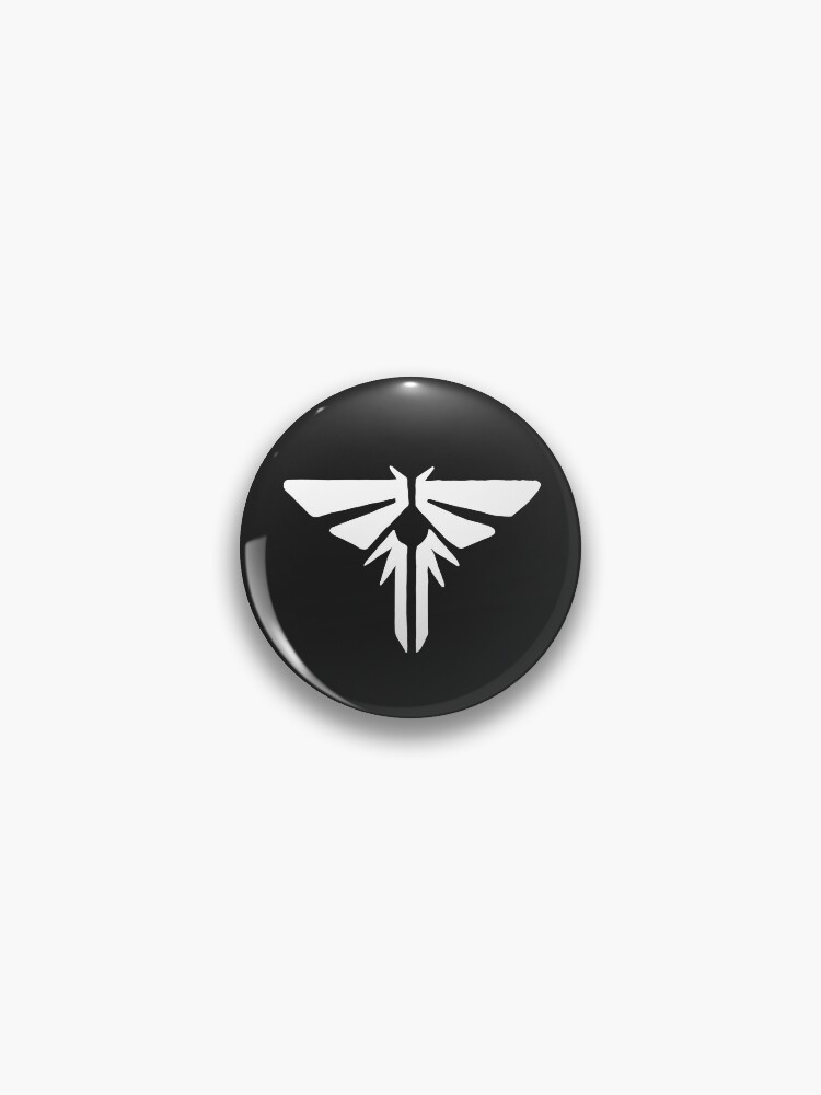 "TLOU The Last Of Us fireflies logo (white)" Pin for Sale by ...