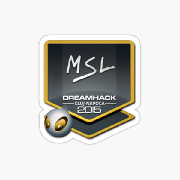 "MSL DreamHack Cluj-Napoca 2015" Sticker by Adamanda | Redbubble