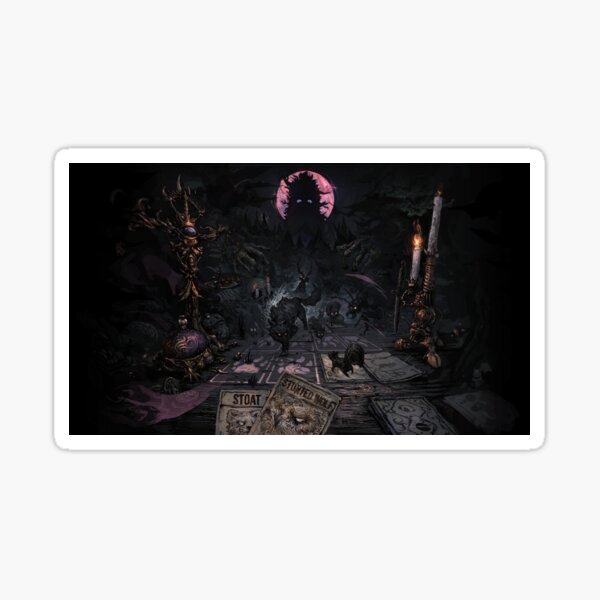 "Inscryption - Official Album Art" Sticker by CarpetCrawler | Redbubble