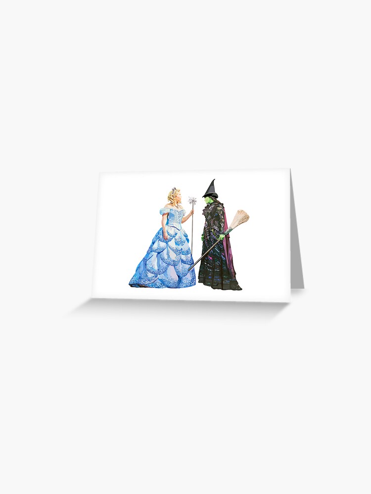 "Elphaba & Glinda Wicked Musical Inspired" Greeting Card for Sale by ...