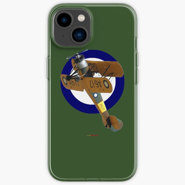 "Pacific WW2 RAAF Roundel Avro Cadet VH-AGH Design" iPhone Case for ...