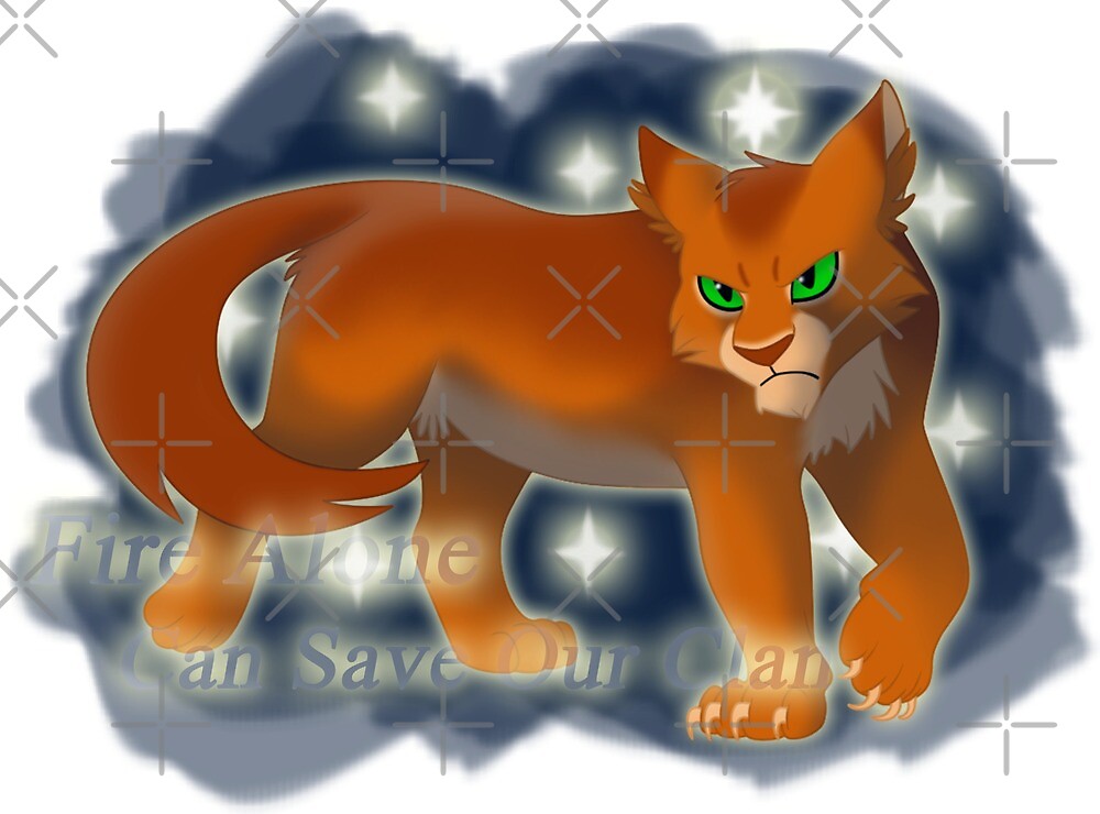 "Firestar (with text)" by TheGryphon | Redbubble