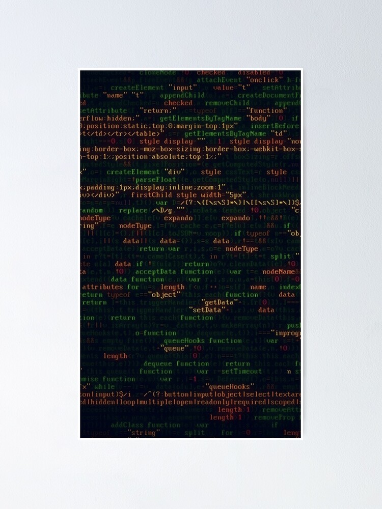 "Coding" Poster for Sale by haxamin | Redbubble