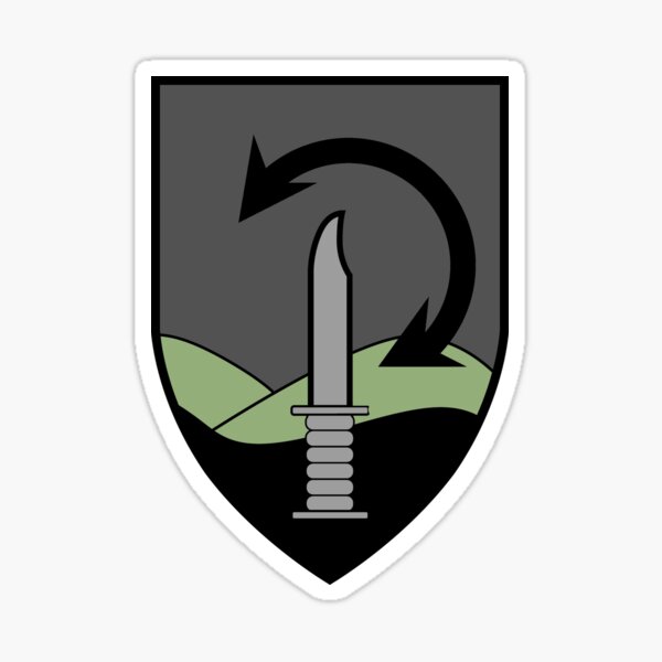 "The IDF's "OZ" Commando Unit Badge" Sticker for Sale by Spacestuffplus ...