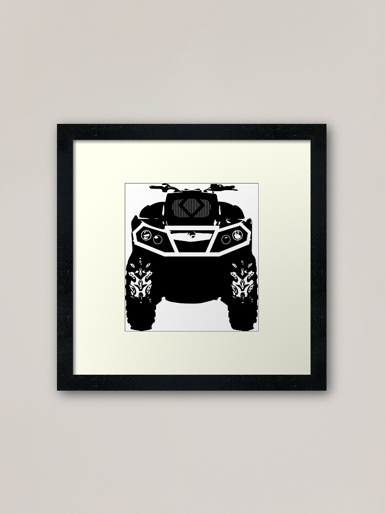 "Can-Am Outlander XMR" Framed Art Print for Sale by carvdecarv | Redbubble