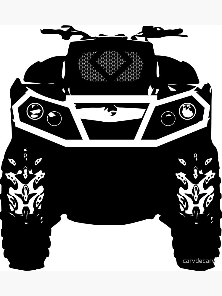 "Can-Am Outlander XMR" Art Print for Sale by carvdecarv | Redbubble