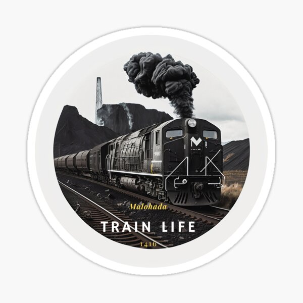 "Train Life: Railway History" Sticker for Sale by Futurartia | Redbubble