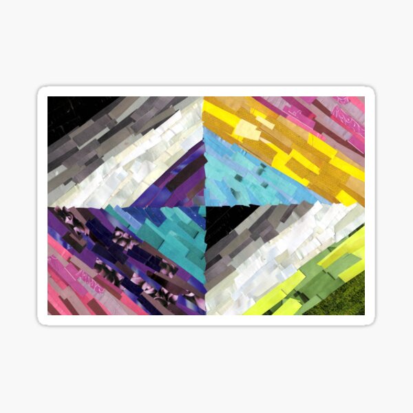 "Bi, Pan, Ace, Aro Solidarity" Sticker by cajunhusker | Redbubble