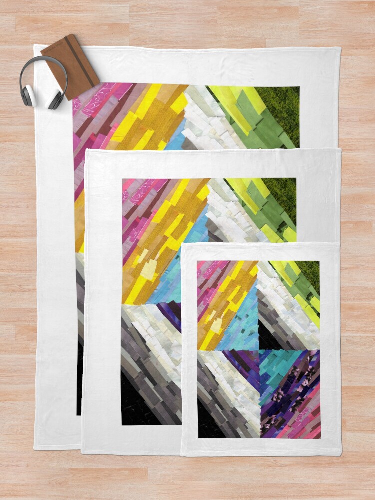 "Bi, Pan, Ace, Aro Solidarity" Throw Blanket by cajunhusker | Redbubble