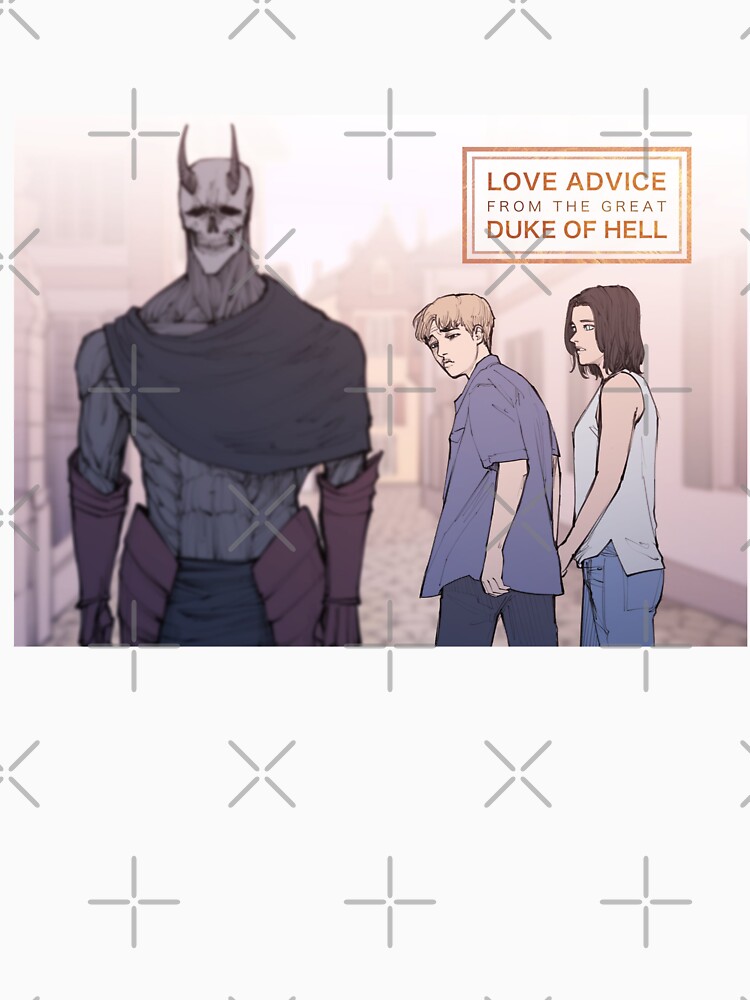 "Love Advice From The Great Duke Of Hell Merch Meme" Essential T-Shirt ...