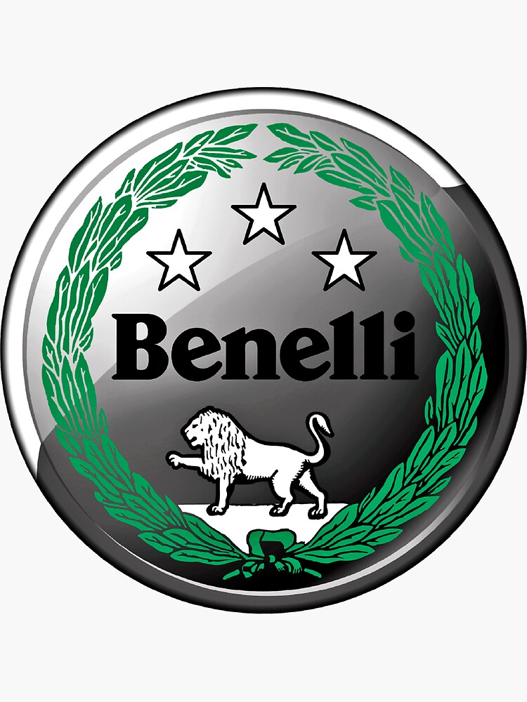 "Grün mottorad logo color benel" Sticker for Sale by seyfranamanda ...