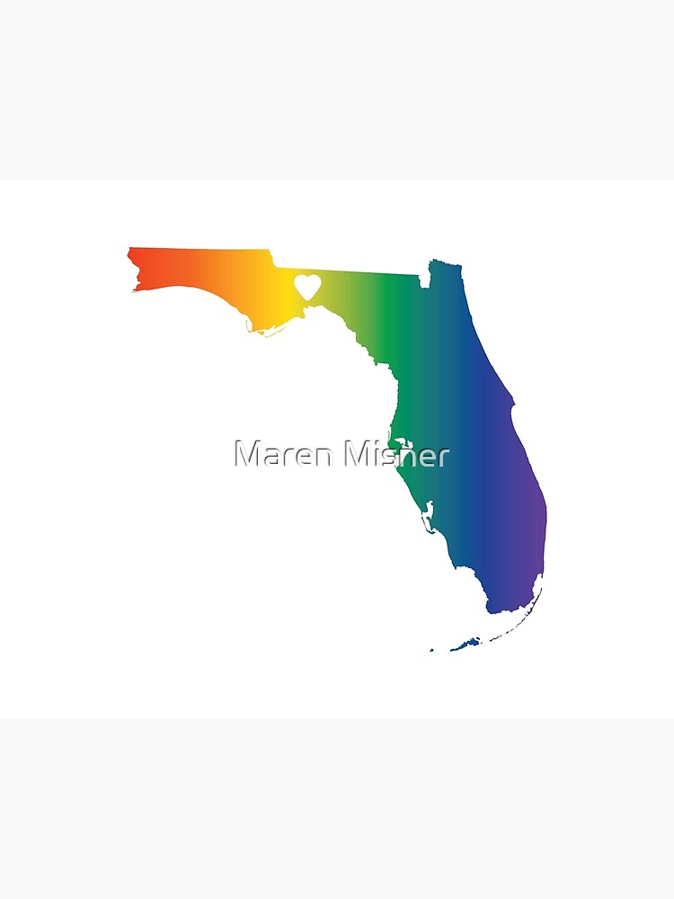 "Florida Pride" Poster by marenmisner | Redbubble
