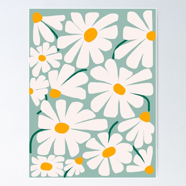 "Daisy fresh" Poster for Sale by galeswitzer | Redbubble
