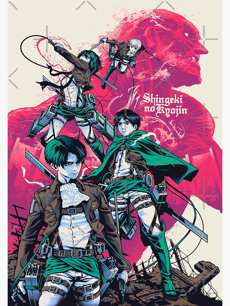 "Attack Colour Series" Poster for Sale by tellermul | Redbubble