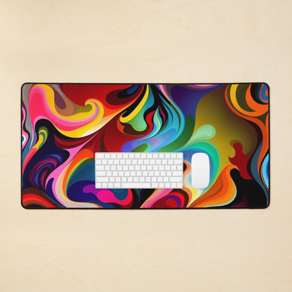 "Mesmerizing Psychedelic Illusion Art Painting - Vibrant Colors ...