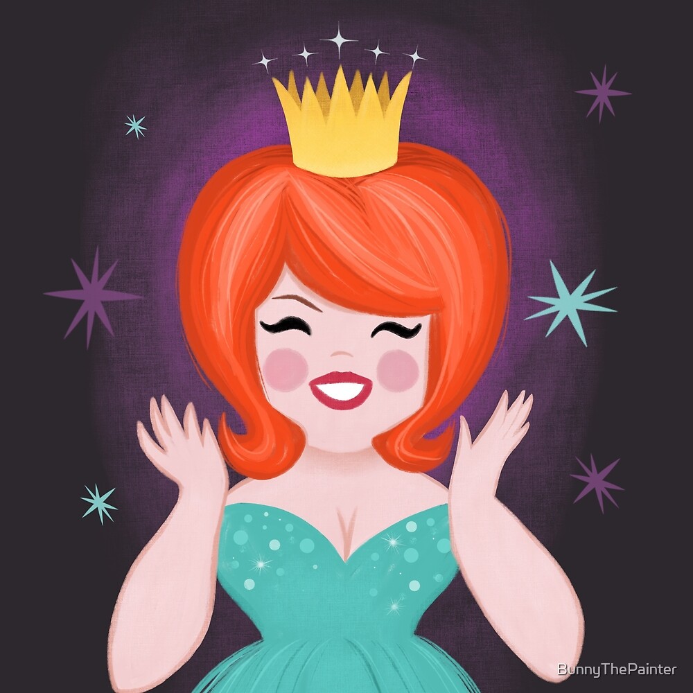 "Red Haired Princesses Sparkle With Sunshine" by BunnyThePainter ...