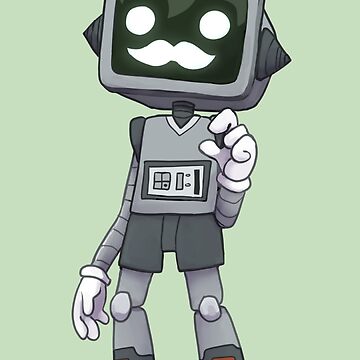 "GRUMBOT!" Sticker for Sale by tsennko | Redbubble