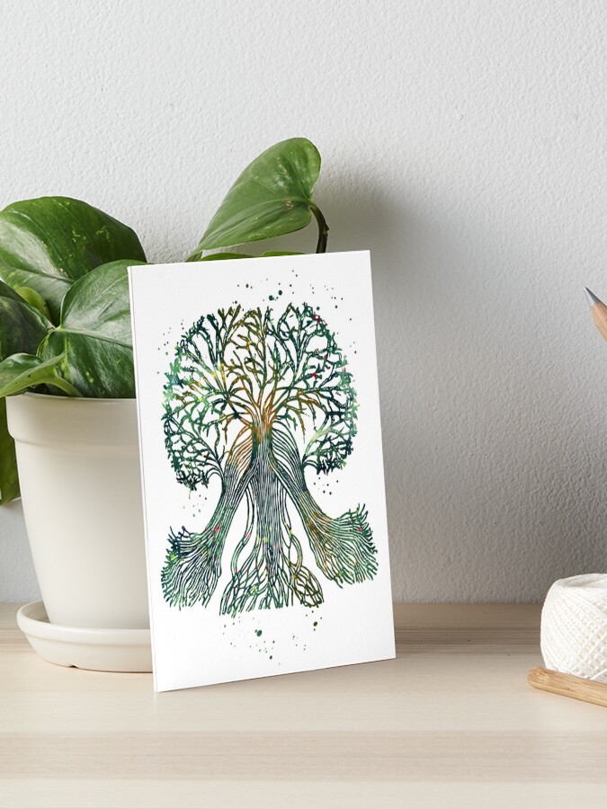 "Tree of Nervous System Brain and Spinal Cords" Art Board Print for ...