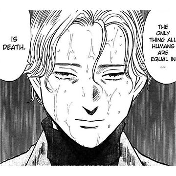 "Johan Liebert " Sticker for Sale by camehameha166 | Redbubble