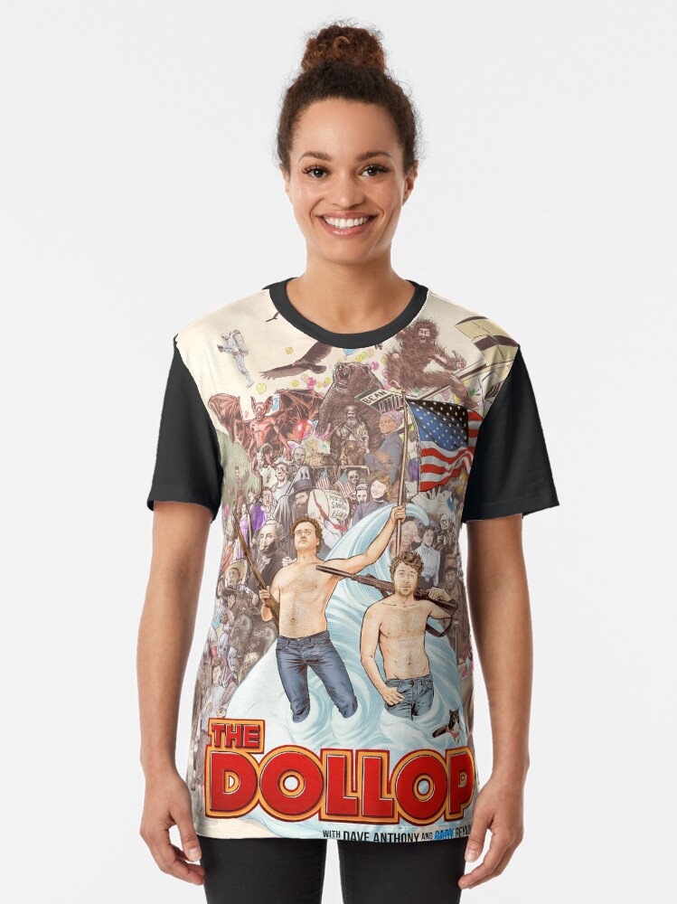 "The Dollop 2018 " T-shirt for Sale by MrFoz | Redbubble | the dollop graphic t-shirts - dave ...