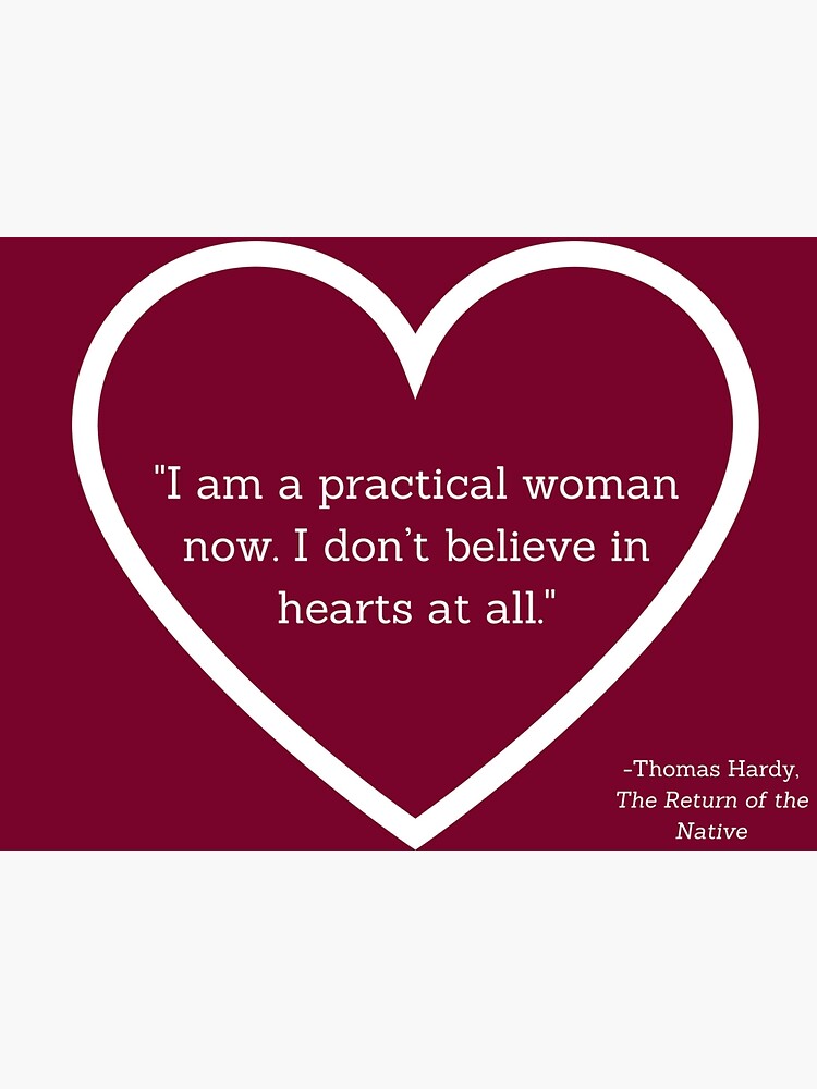"Thomas Hardy Practical Woman" Sticker for Sale by BeccaC27 | Redbubble