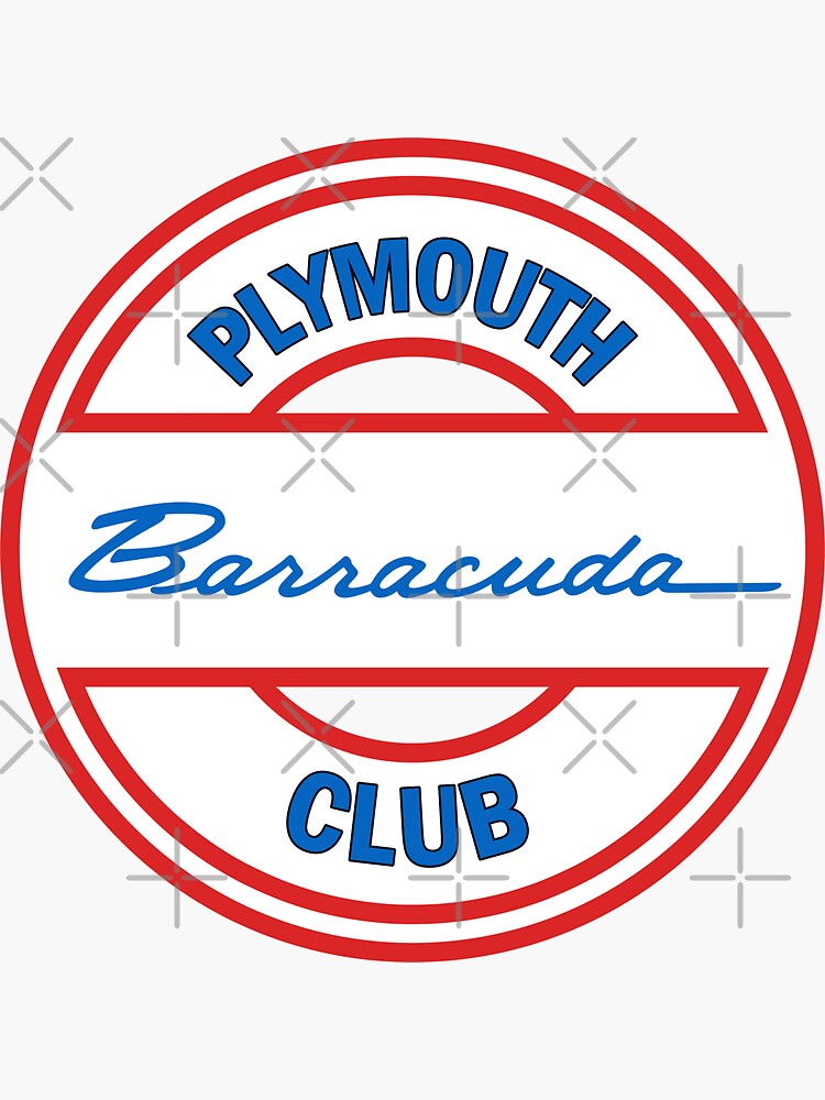 "Barracuda Club" Sticker for Sale by ItsMeRuva | Redbubble