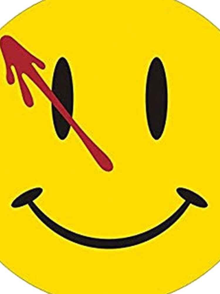 "Alan Moore Watchmen Comic Smiley Face" iPhone Case for Sale by ...