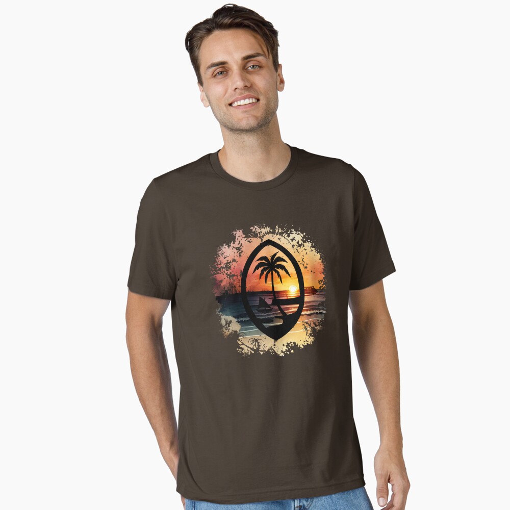 "Guam Hibiscus" Sticker for Sale by DesignRebel138 | Redbubble