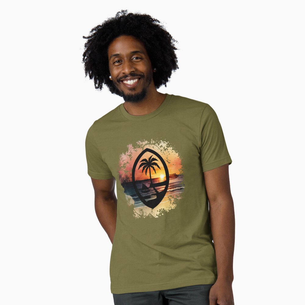 "Guam Hibiscus" Sticker for Sale by DesignRebel138 | Redbubble