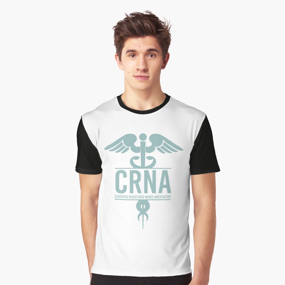 "CRNA Certified Registered Nurse Anesthetist Caduceus Medical Symbol ...