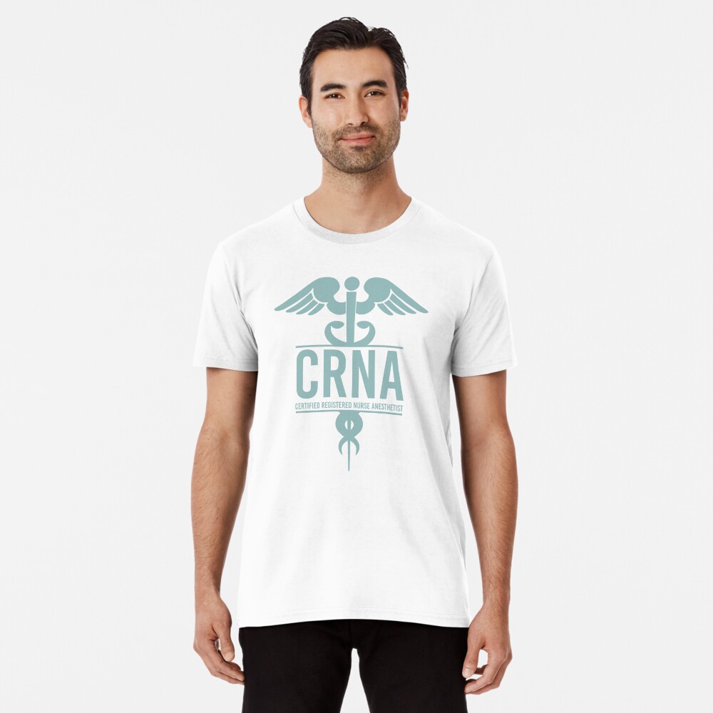 "CRNA Certified Registered Nurse Anesthetist Caduceus Medical Symbol ...