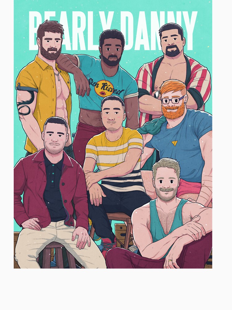 "Bearly Danny - Creator Art" T-shirt for Sale by bearlydanny | Redbubble | gay t-shirts - gay ...