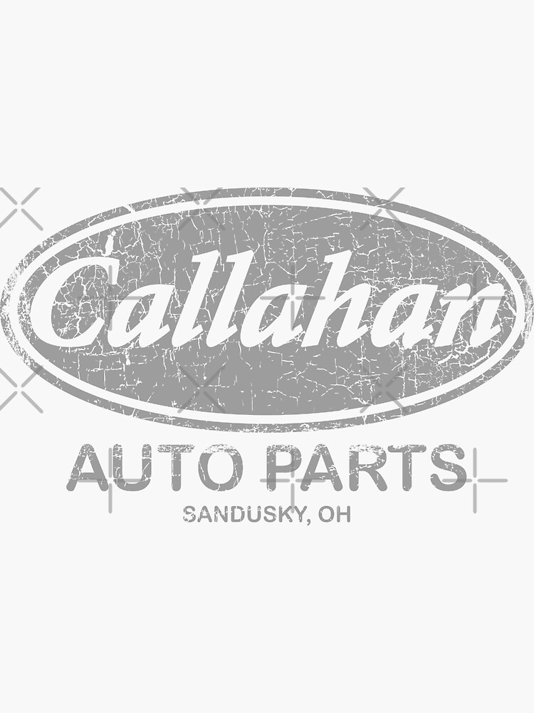 "Callahan Auto Parts" Sticker for Sale by trev4000 | Redbubble