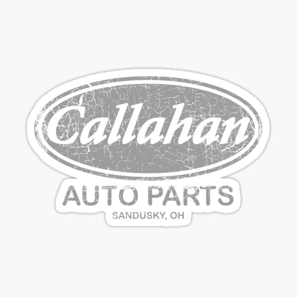 "Callahan Auto Parts" Sticker for Sale by trev4000 | Redbubble