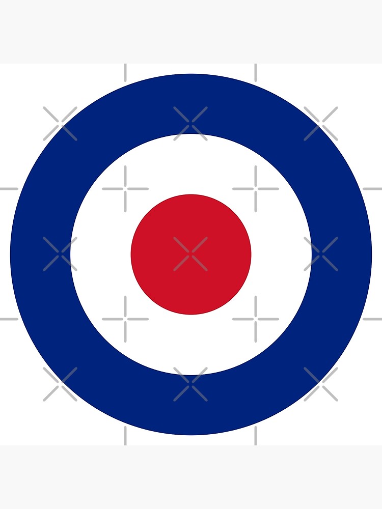 "RAF Style Roundel" Poster for Sale by FlagsandSymbols | Redbubble