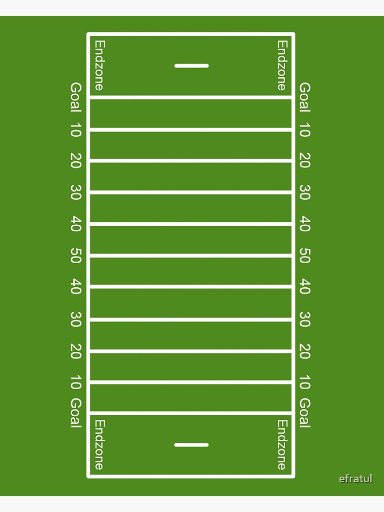"Football field" Sticker for Sale by efratul | Redbubble