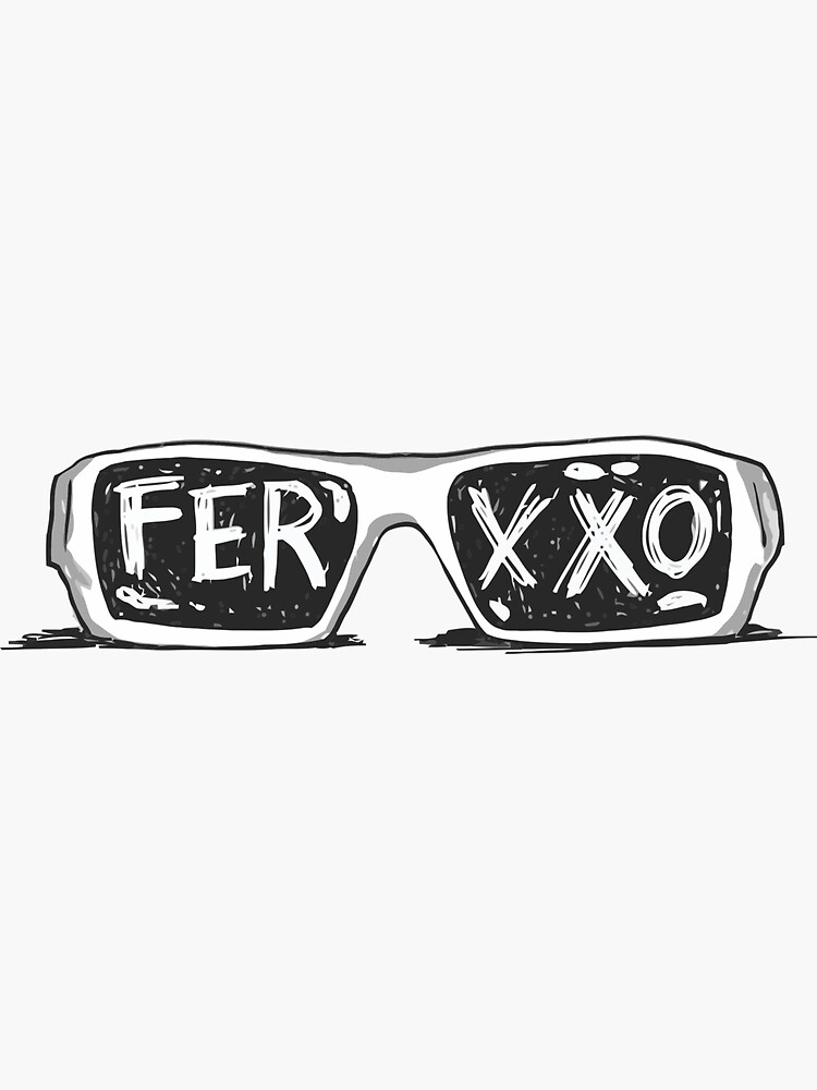 "feid-ferxxo glasses" Sticker for Sale by martinsaliman | Redbubble
