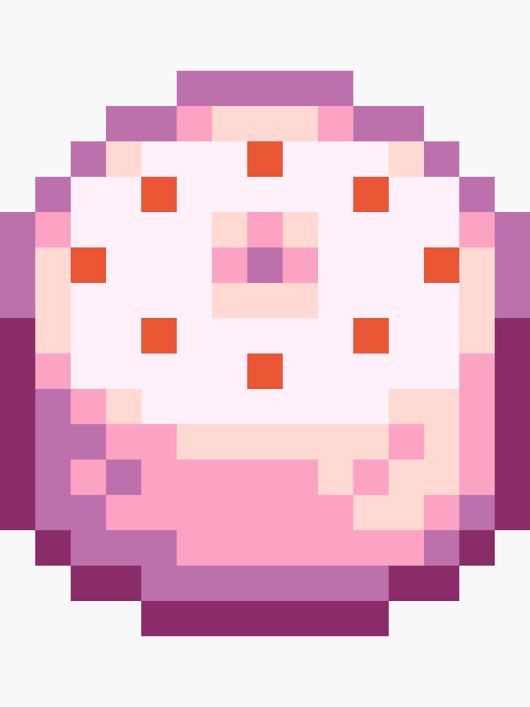 "Stardew Valley Pink Cake" Sticker for Sale by emmabemma88 | Redbubble