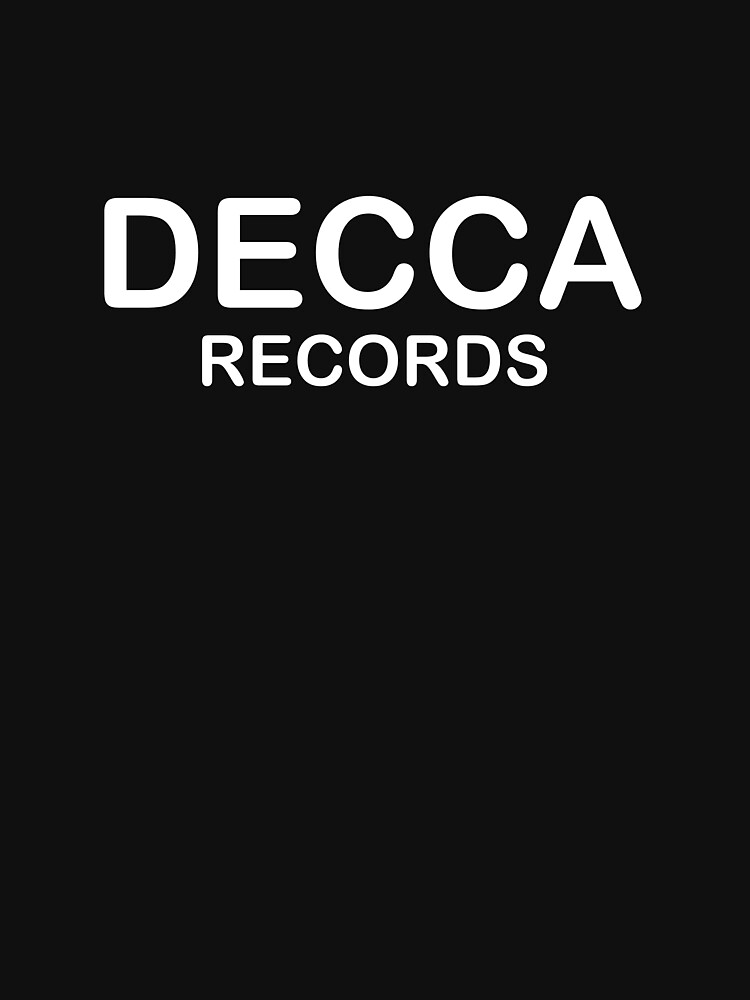 "Decca Records " T-shirt by tenerson | Redbubble | decca t-shirts ...