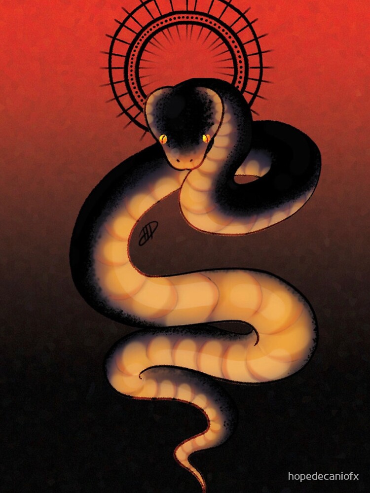 "Crowley the Devil Snake" iPhone Case for Sale by hopedecaniofx | Redbubble