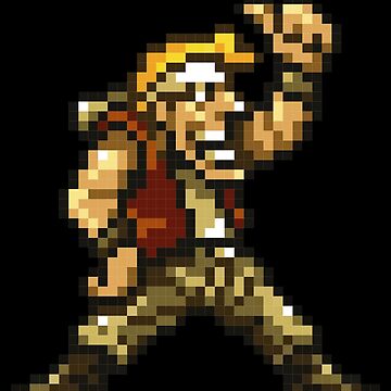 "Pixel Art Victory - Metal Slug Frame" Sticker by Alvajahu | Redbubble
