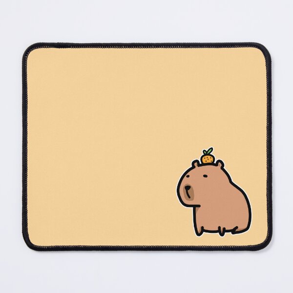 "Cute capybara, kawaii capybara, derpy capybara, relaxed capybara, gift ...
