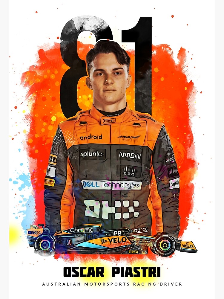 "Oscar Piastri" Photographic Print for Sale by HelloF1Fans | Redbubble