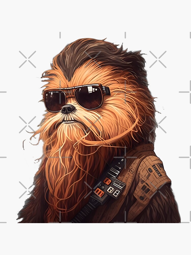 "Wookie" Sticker for Sale by RAPiD81 | Redbubble